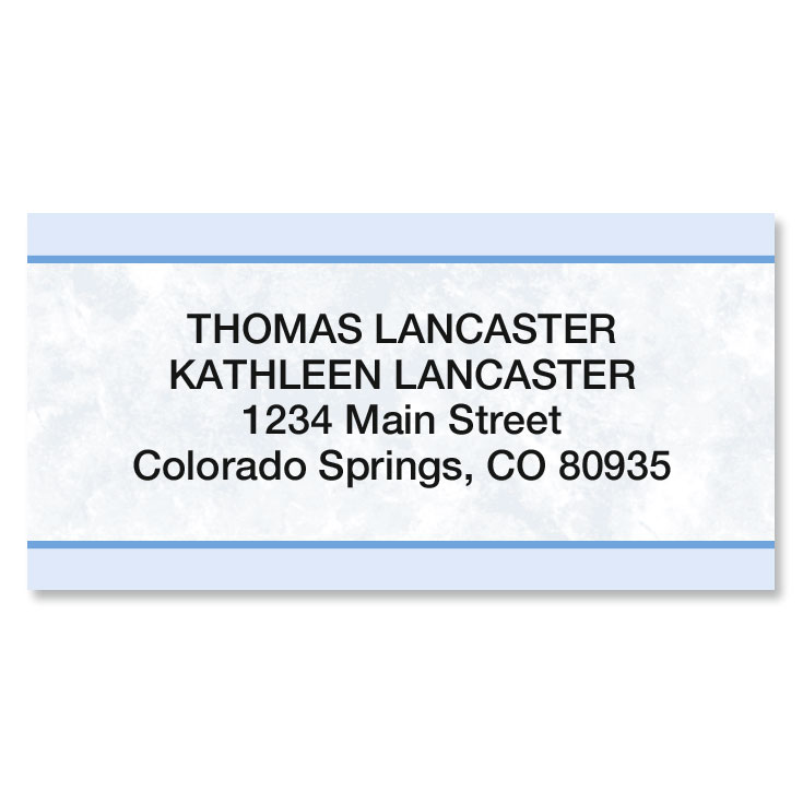 Classic Safety Border Address Labels | Current Catalog