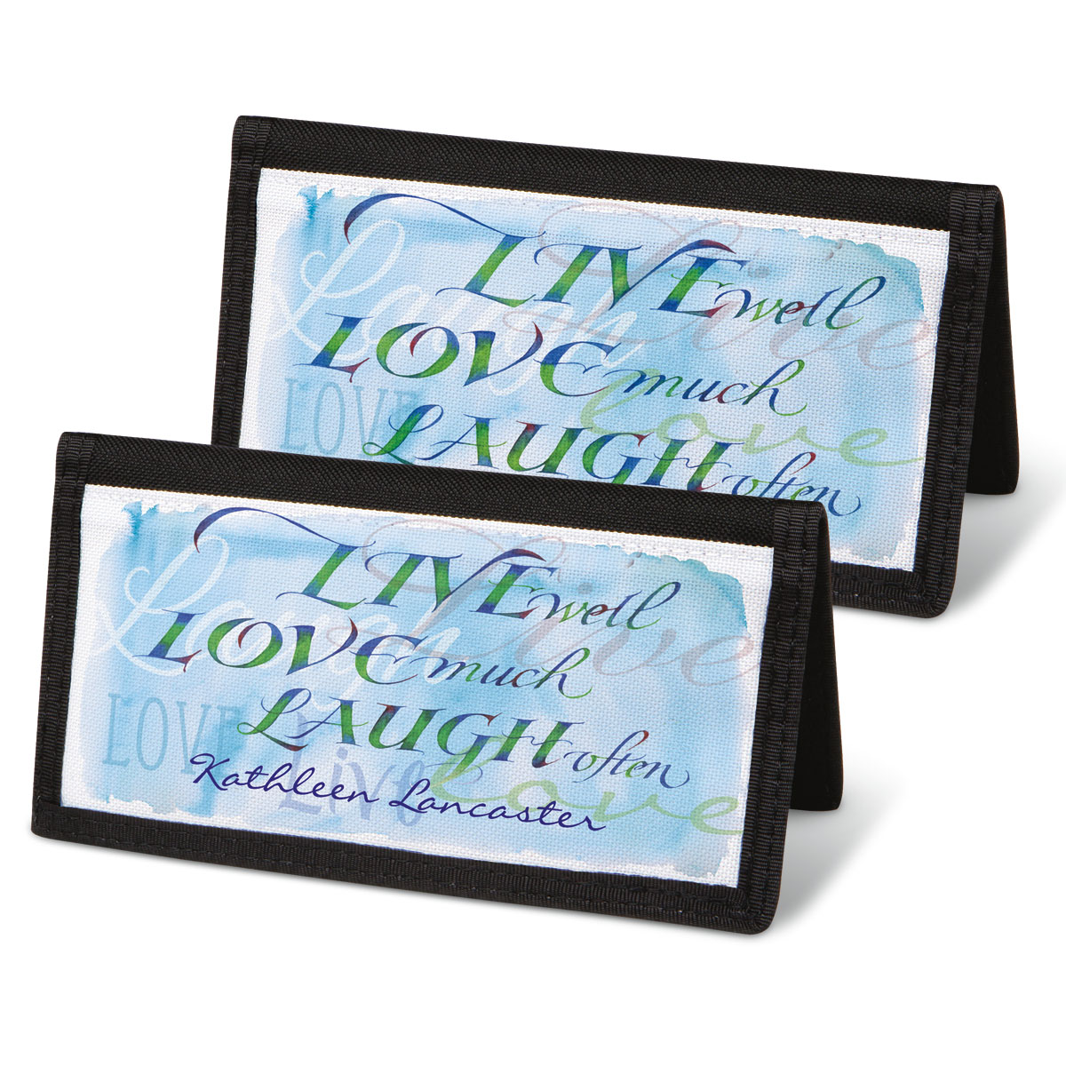 Live, Love, Laugh Checkbook Covers | Current Catalog
