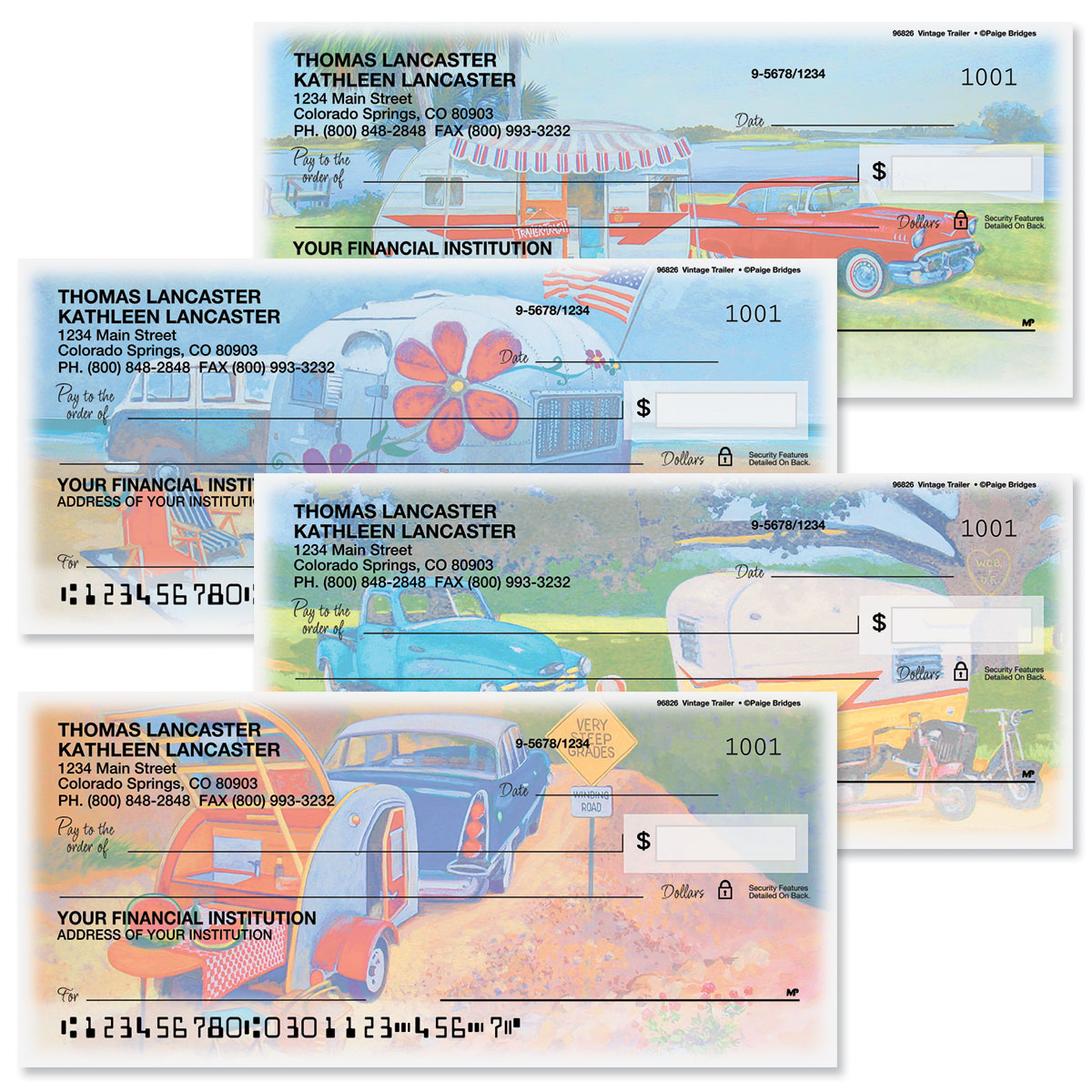 Vintage Trailer Checks | Current Catalog