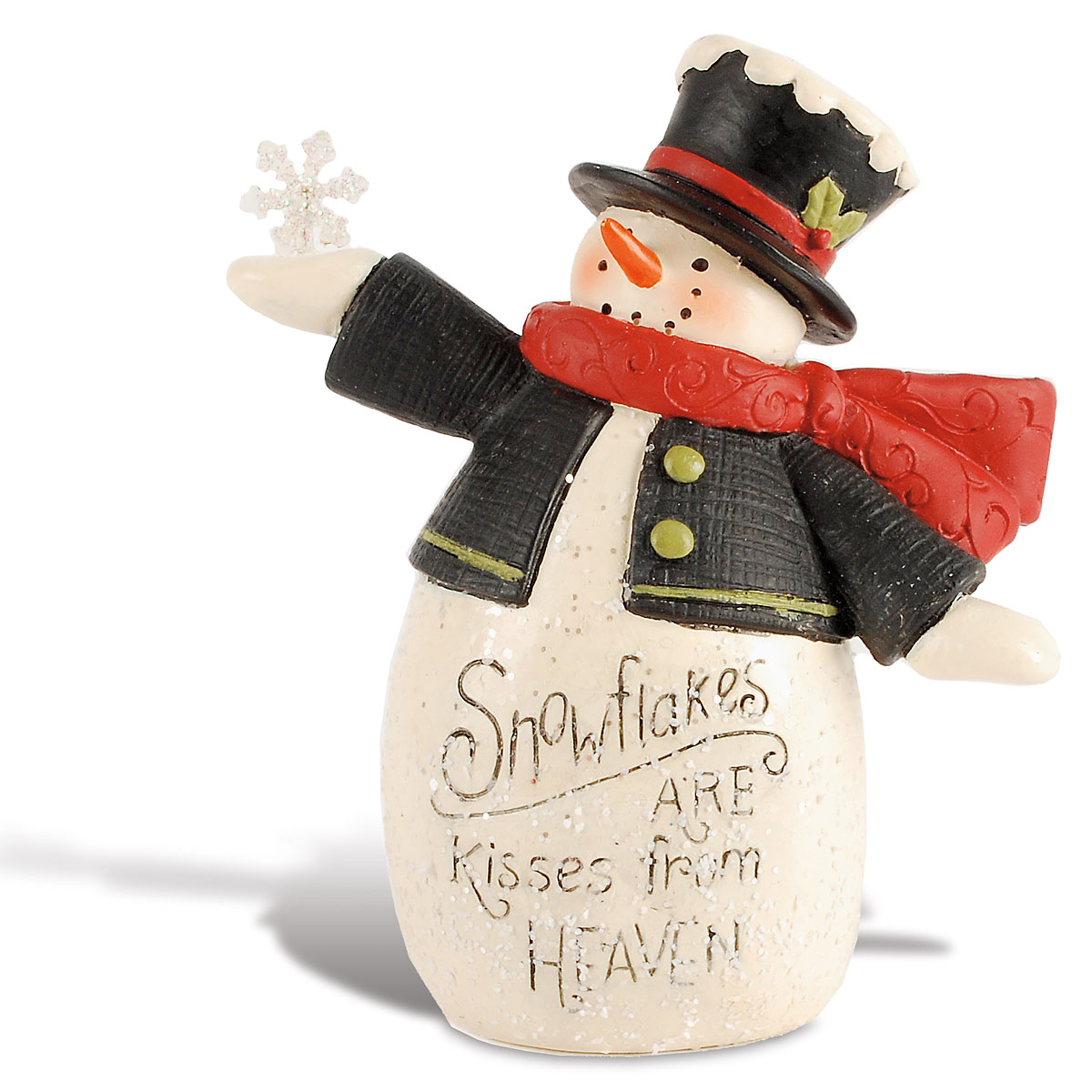 Snowman Kisses Christmas Figurine | Current Catalog