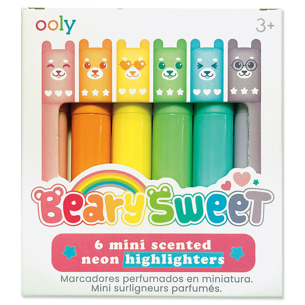 Beary Sweet Scented Mini Neon Highlighters | Current Catalog