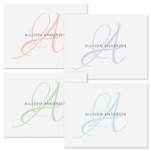 Personalized Monogram & Initial Note Cards | Current Catalog