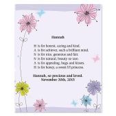 Name Poems, Personalized Kids Name Poems | Current Catalog