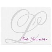 Personalized Monogram & Initial Note Cards | Current Catalog