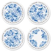 Round Address Labels, Designed Round Labels | Current Catalog