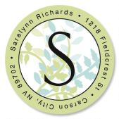 Round Address Labels, Designed Round Labels | Current Catalog