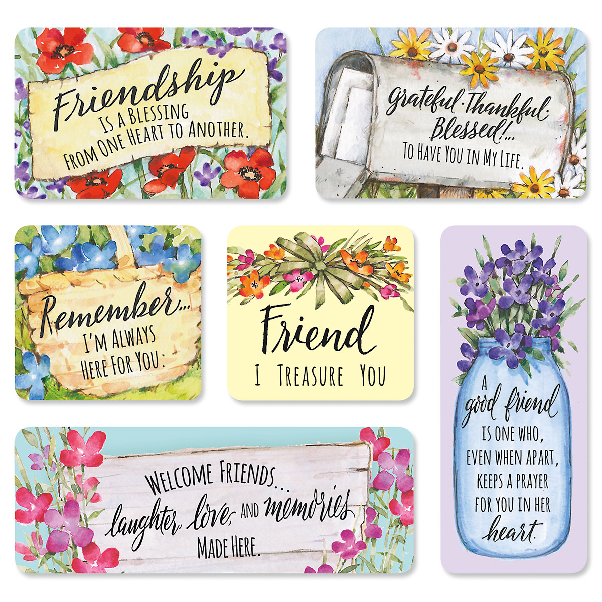 Floral Friendship Magnets | Current Catalog