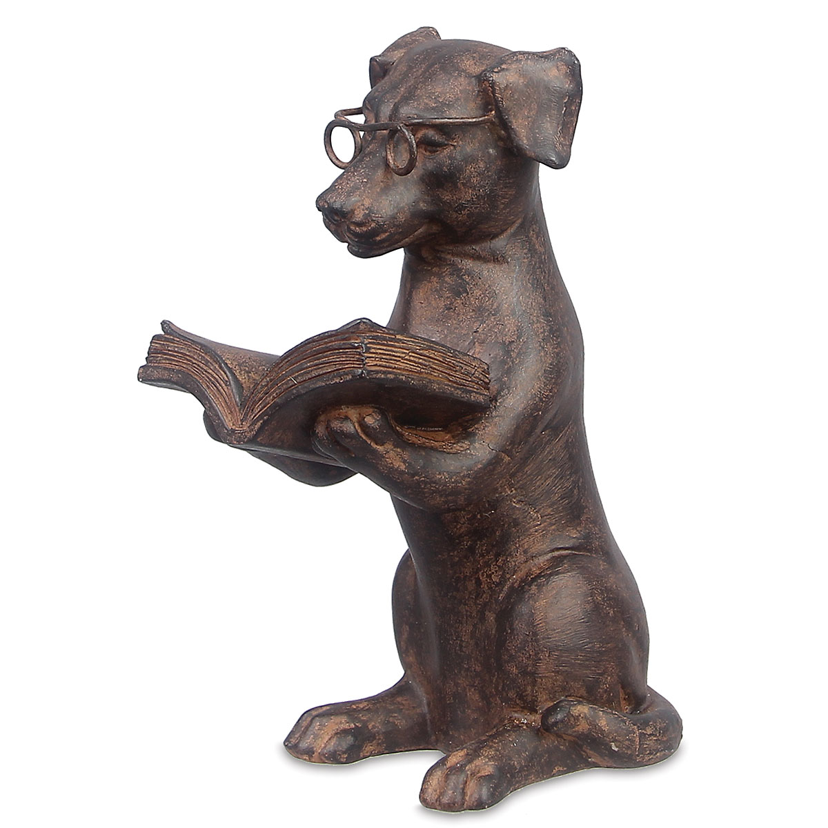 Reading Dog Figurine | Current Catalog