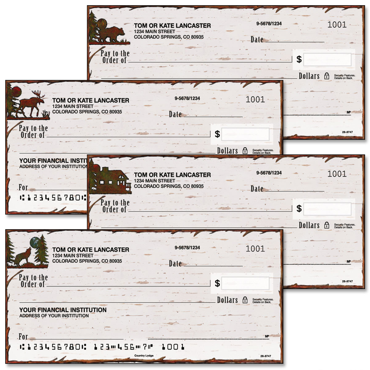 Country Lodge Checks | Current Catalog