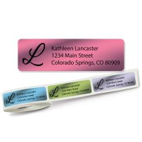 Monogram Address Labels & Initial Labels | Current Catalog