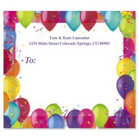 Happy Birthday Labels, Cake Address Labels | Current Catalog