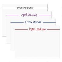 Personalized Correspondence Cards, 1-Panel | Current Catalog