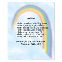Name Poems, Personalized Kids Name Poems | Current Catalog