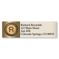 Monogram Address Labels & Initial Labels | Current Catalog