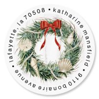 Round Address Labels, Designed Round Labels | Current Catalog