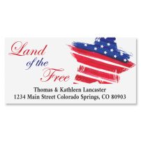 Patriotic Address Labels, Flag & Military | Current Catalog