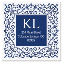 Monogram Address Labels & Initial Labels | Current Catalog