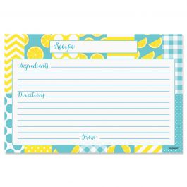 Lemonade Recipe Cards with Sleeves - 3 x 5 | Current Catalog