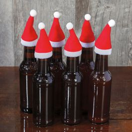 Santa Hat 6-Pack Decoration | Current Catalog