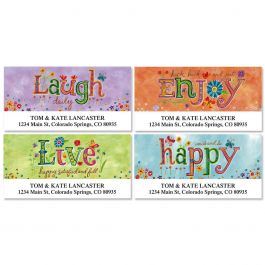 Happy Thoughts Address Labels | Current Catalog