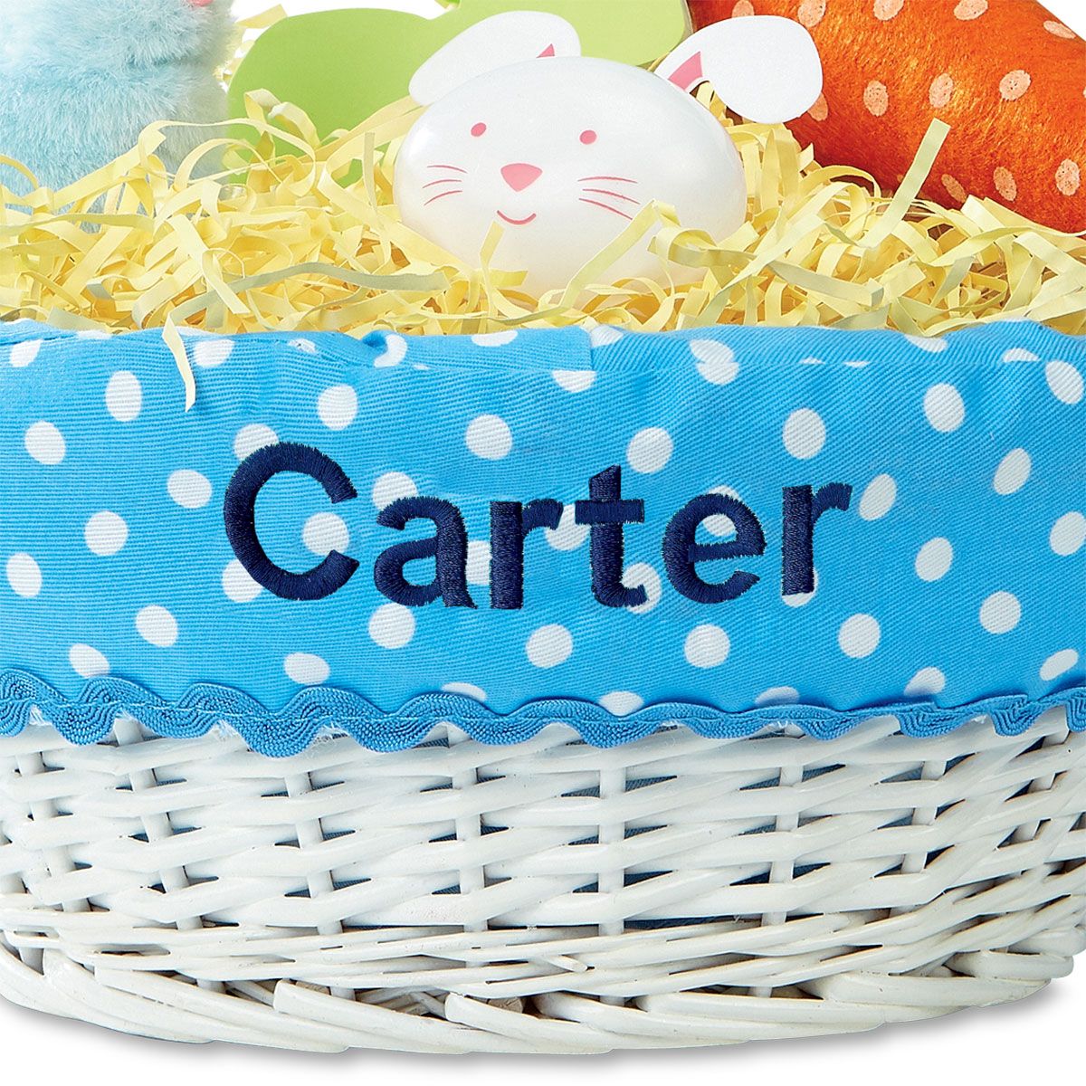 Easter Basket with Personalized Blue Liner | Current Catalog