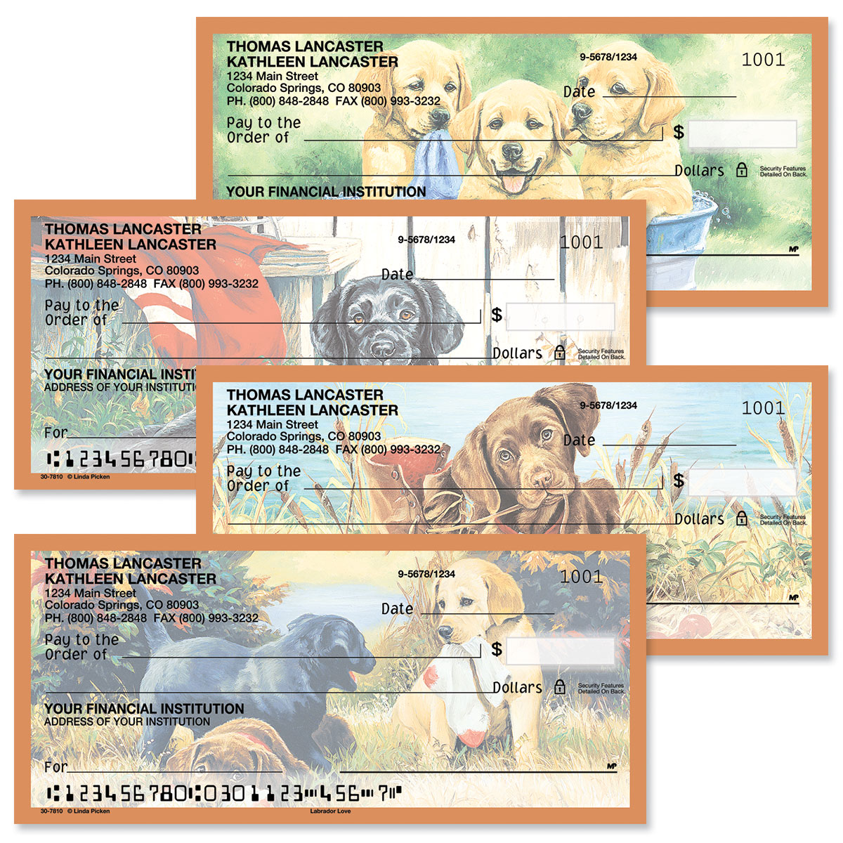 Labrador Love Checks | Current Catalog