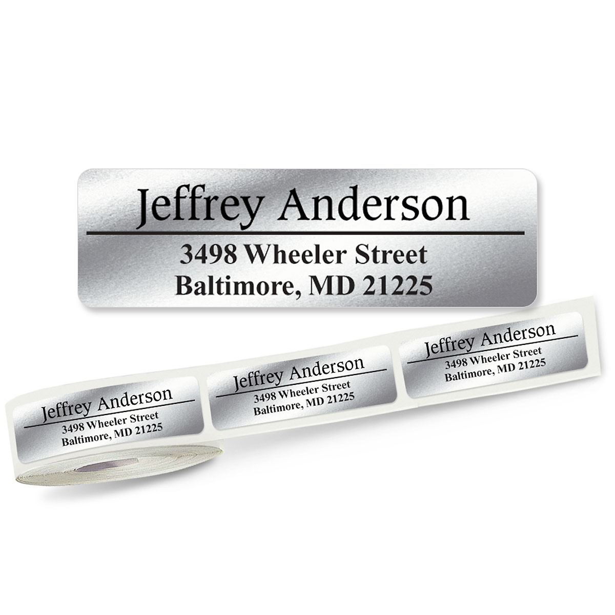 Rolled Address Label - White - 31602LB | Current Catalog