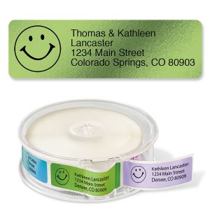 Clear Address Labels, Black, White, Color | Current Catalog