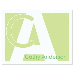 Personalized Masculine Note Cards, Mens | Current Catalog