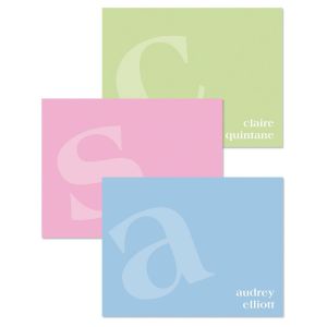 Monogram Cards & Initial Cards | Current Catalog