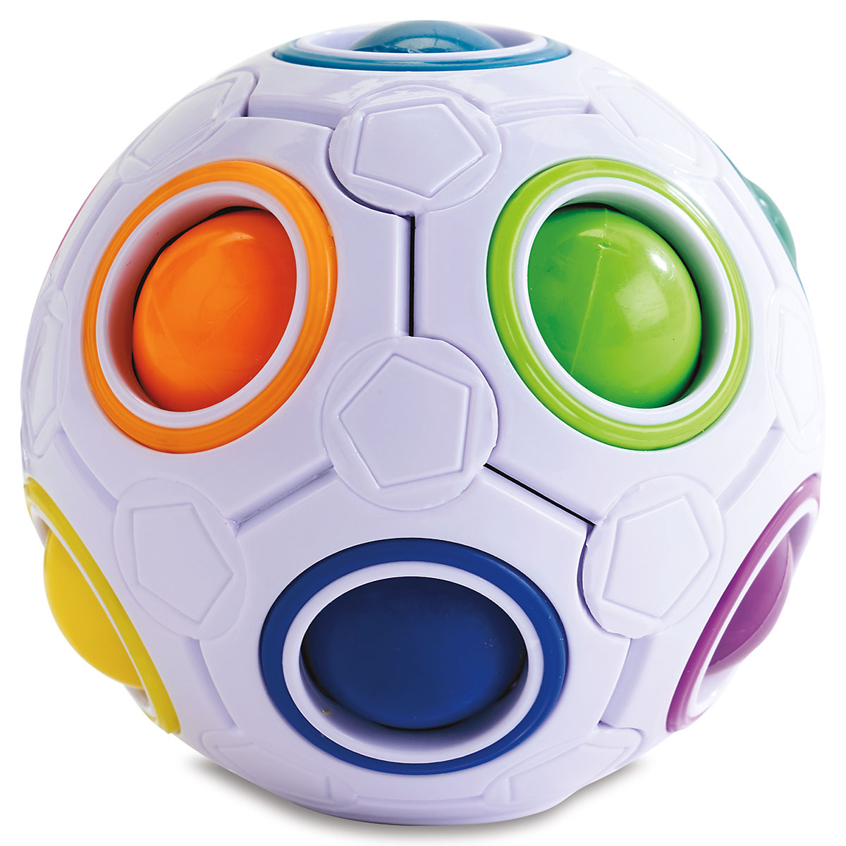 Rainbow Puzzle Ball | Current Catalog