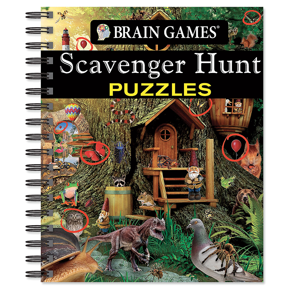 Scavenger Hunt Word Search Puzzles Brain Games® | Current Catalog
