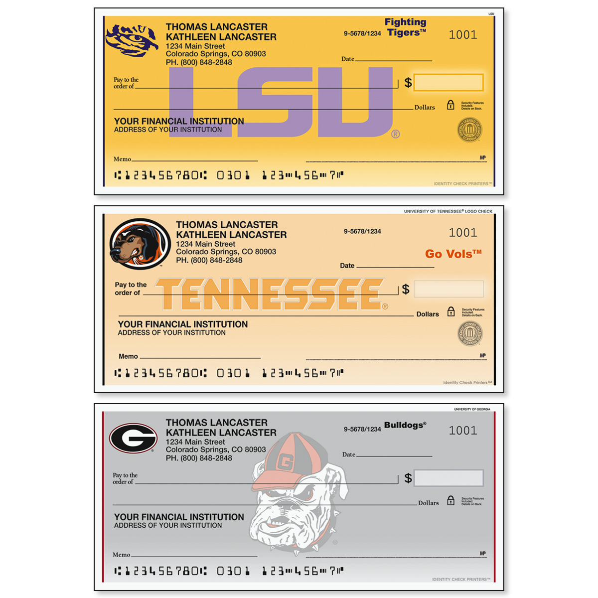 Collegiate ChecksCollegiate Duplicate Checks | Current Catalog