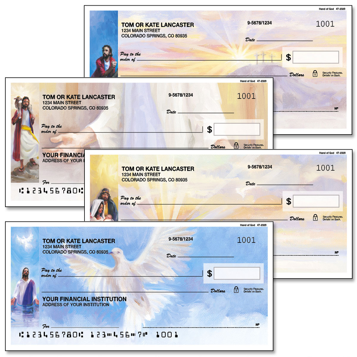 Hand of God Checks | Current Catalog