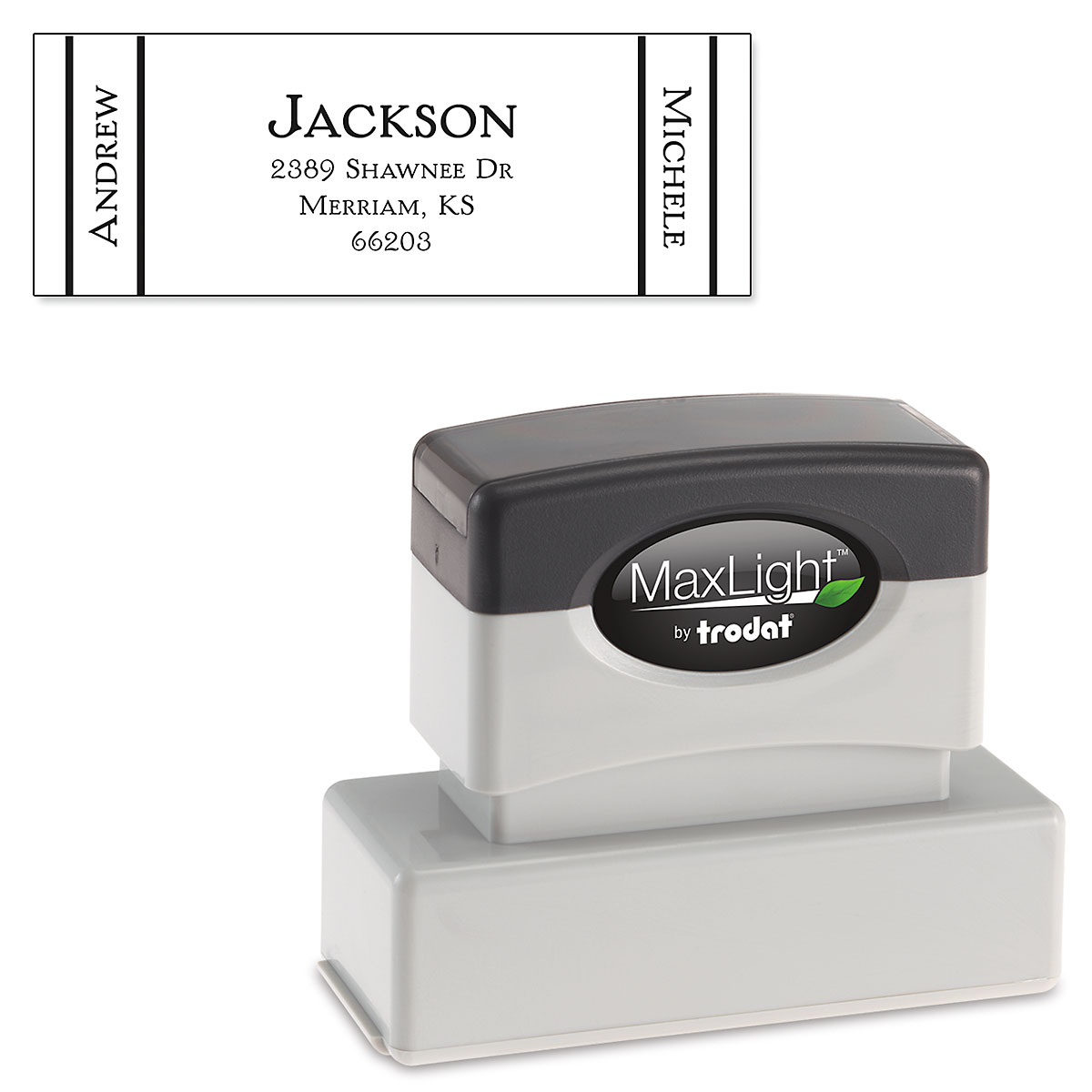 Side Show Pre-Inking Address Stamper | Current Catalog