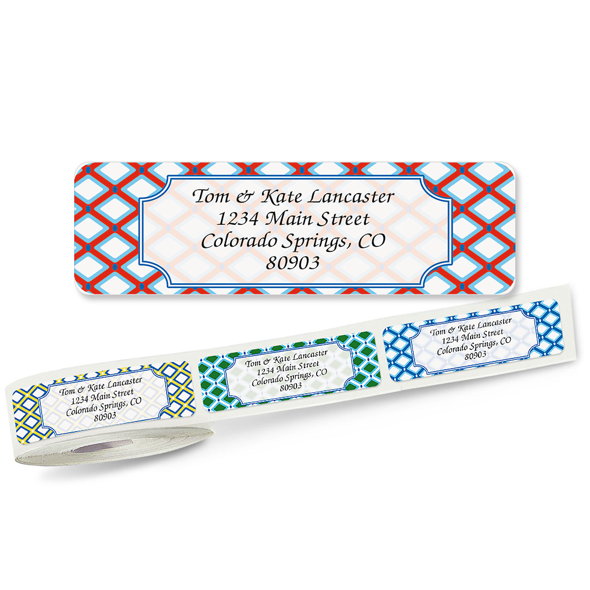 Classy Prep Rolled Address Labels 479143-c | Current Catalog