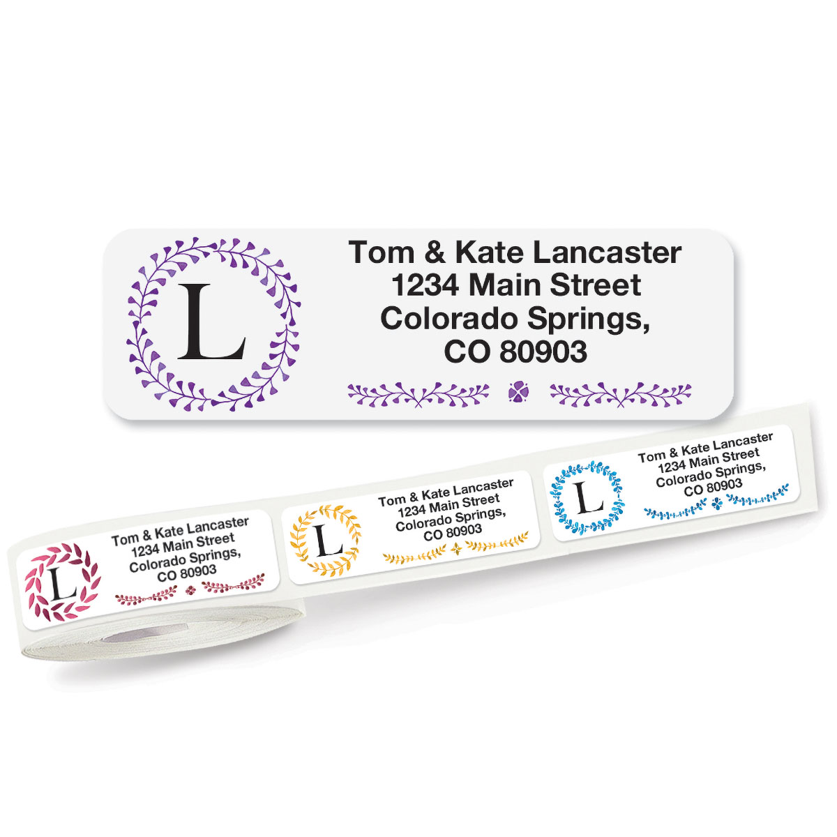 Caesar Rolled Address Labels - Roll of 250 | Current Catalog