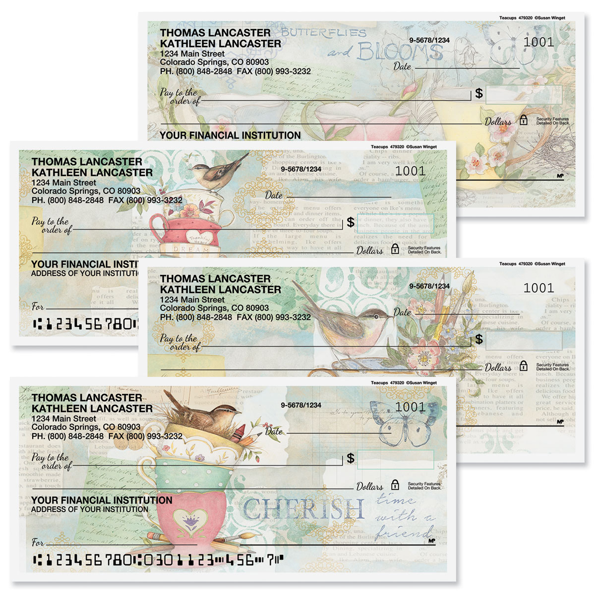 Teacups Checks | Current Catalog