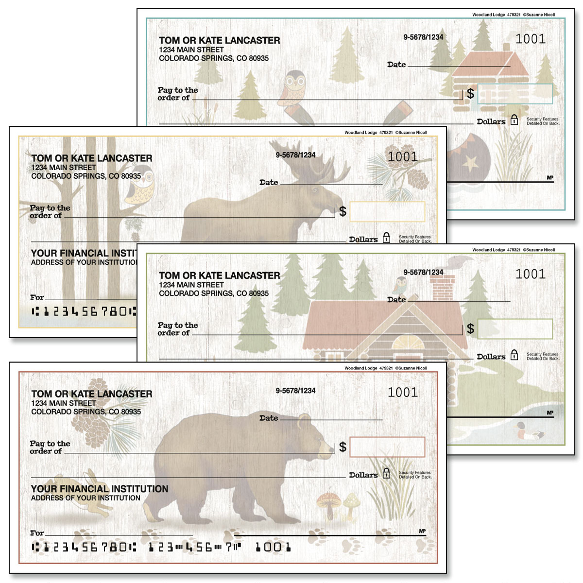 Woodland Lodge Checks | Current Catalog
