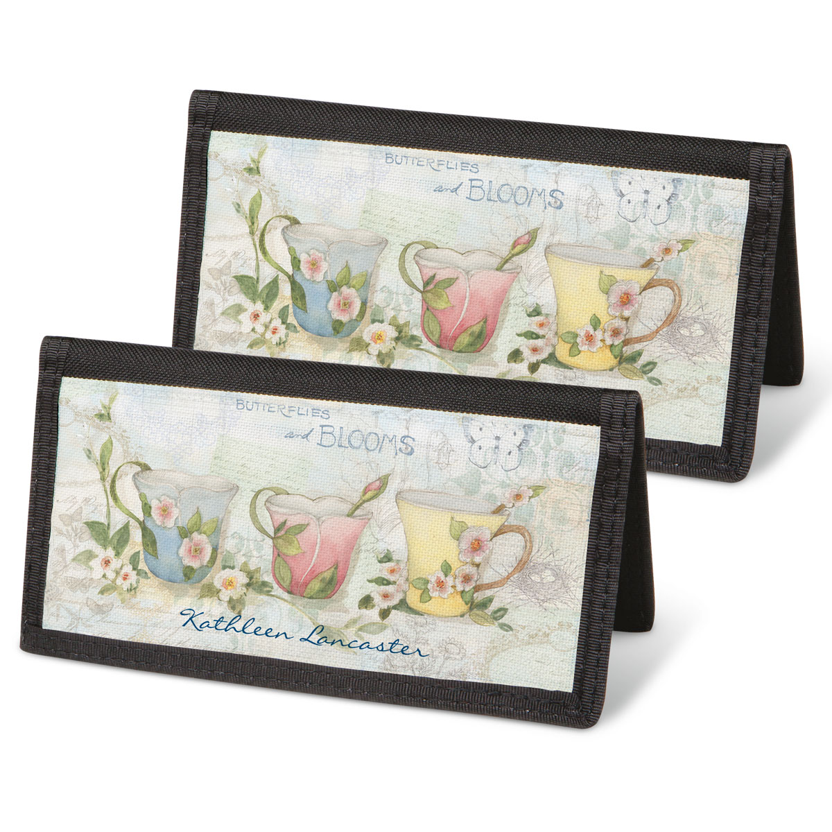 Teacups Checkbook Covers | Current Catalog