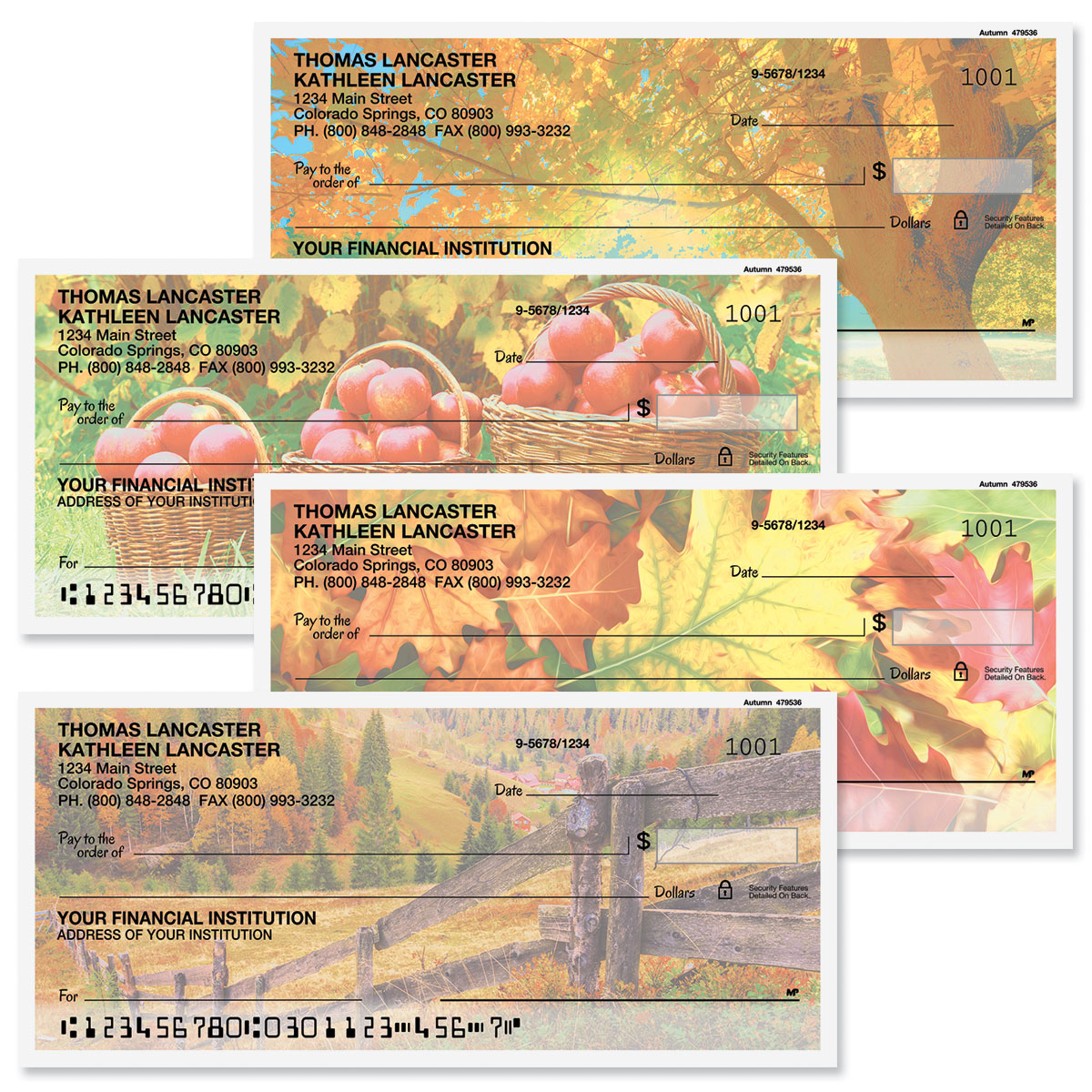 Autumn Single Checks | Current Catalog