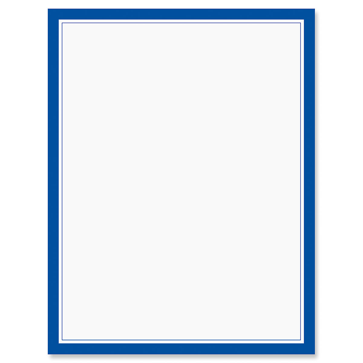 Blue Frame Patriotic Letter Papers | Current Catalog