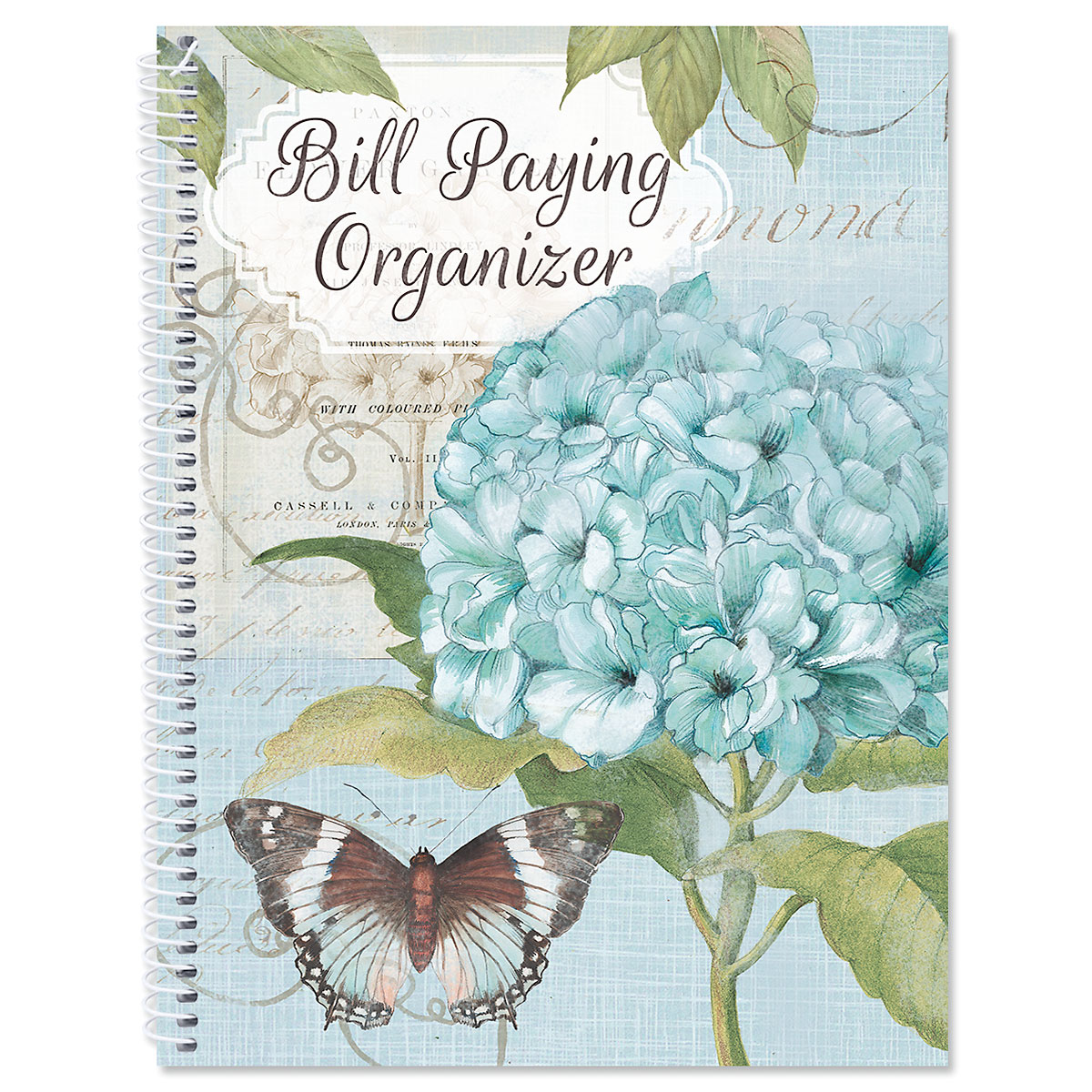 Hydrangea Nature Bill Paying Organizer | Current Catalog