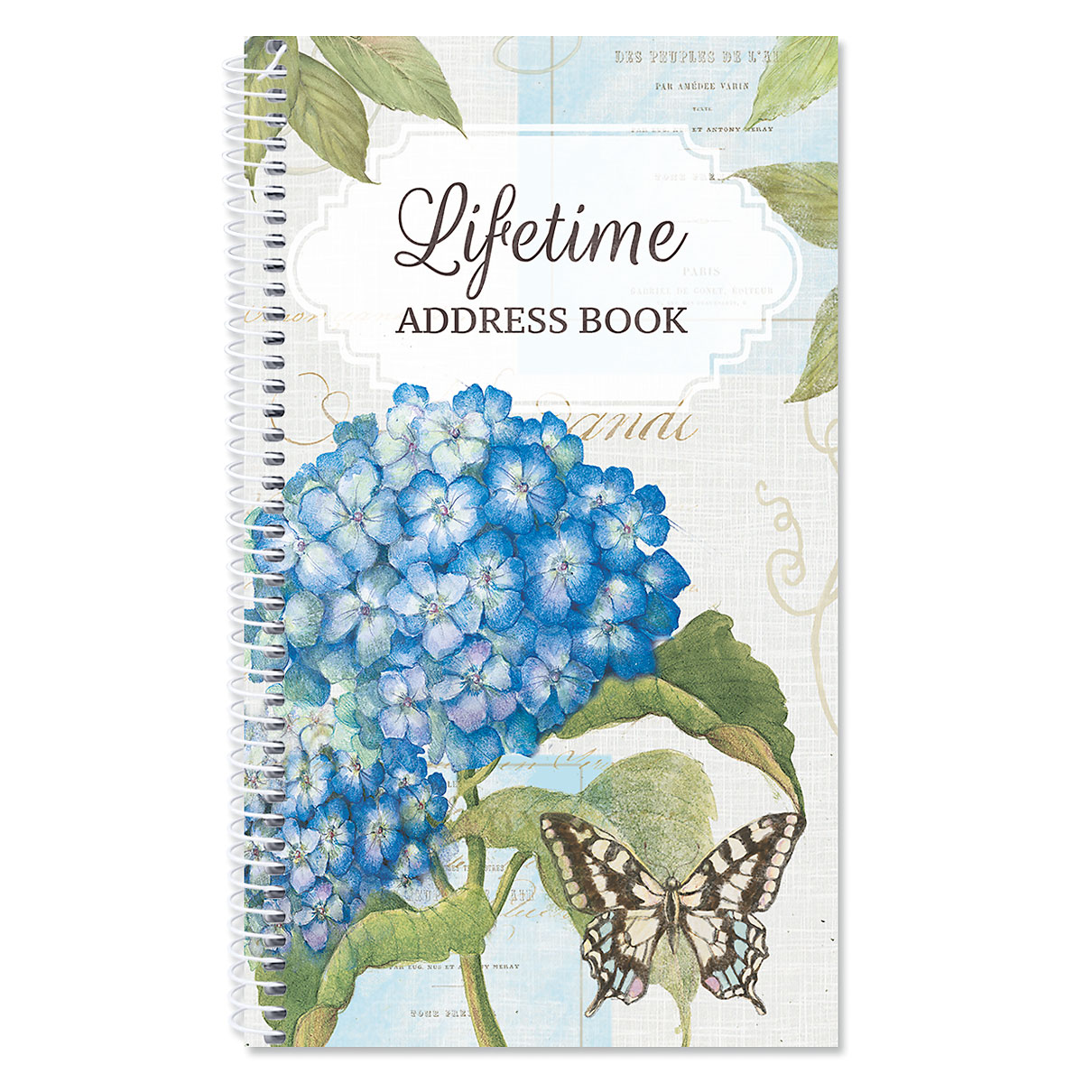 Hydrangea Nature Lifetime Address Book | Current Catalog
