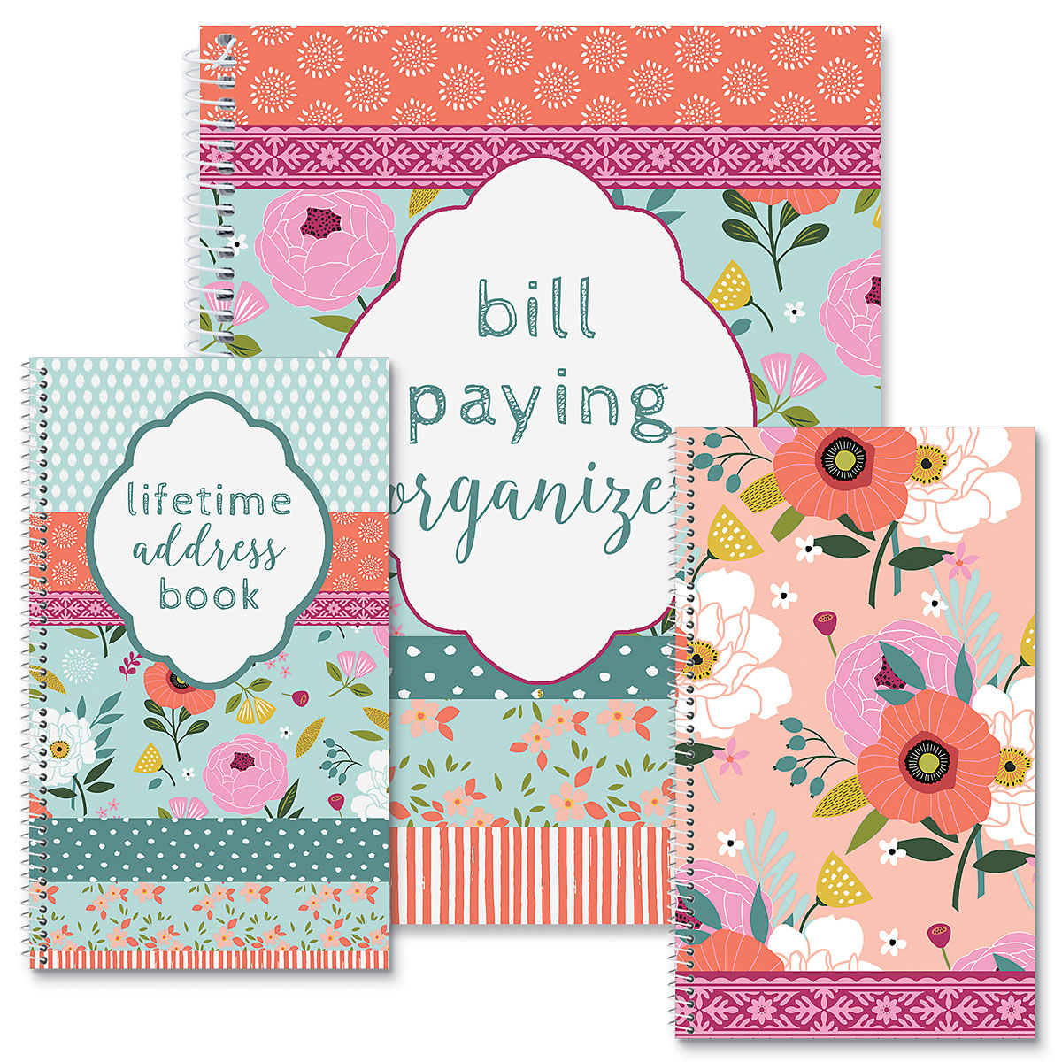 Chic Blooms Organizer Books | Current Catalog