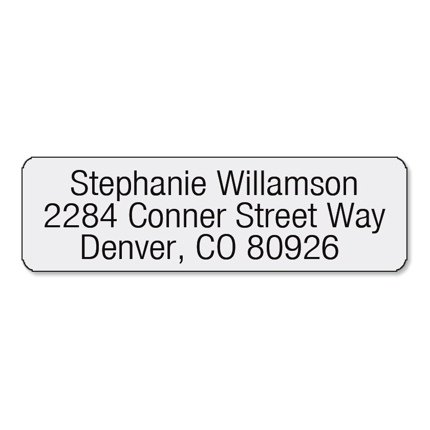 Large Font Rolled Address Labels - White - Roll 500 - 480610LD ...