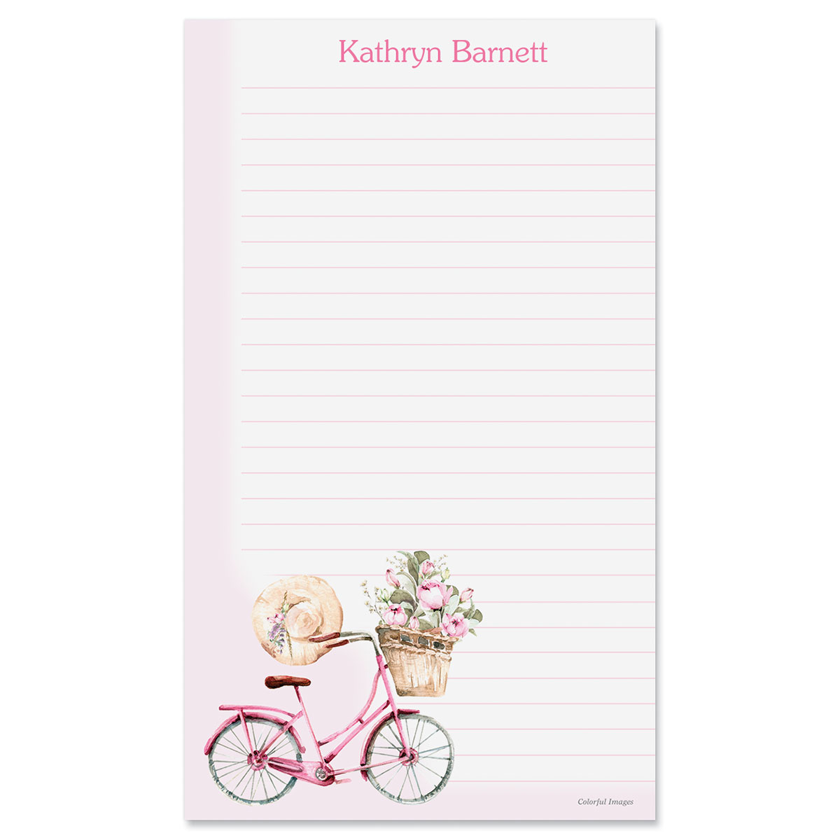 Off To Picnic Custom Note Pad | Current Catalog