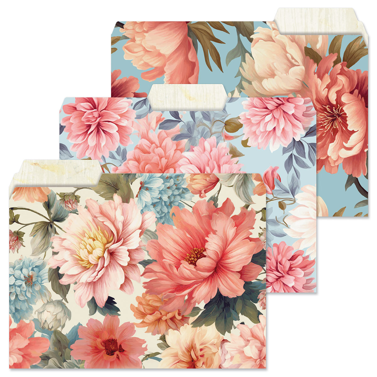 Blooming Pink File Folders | Current Catalog