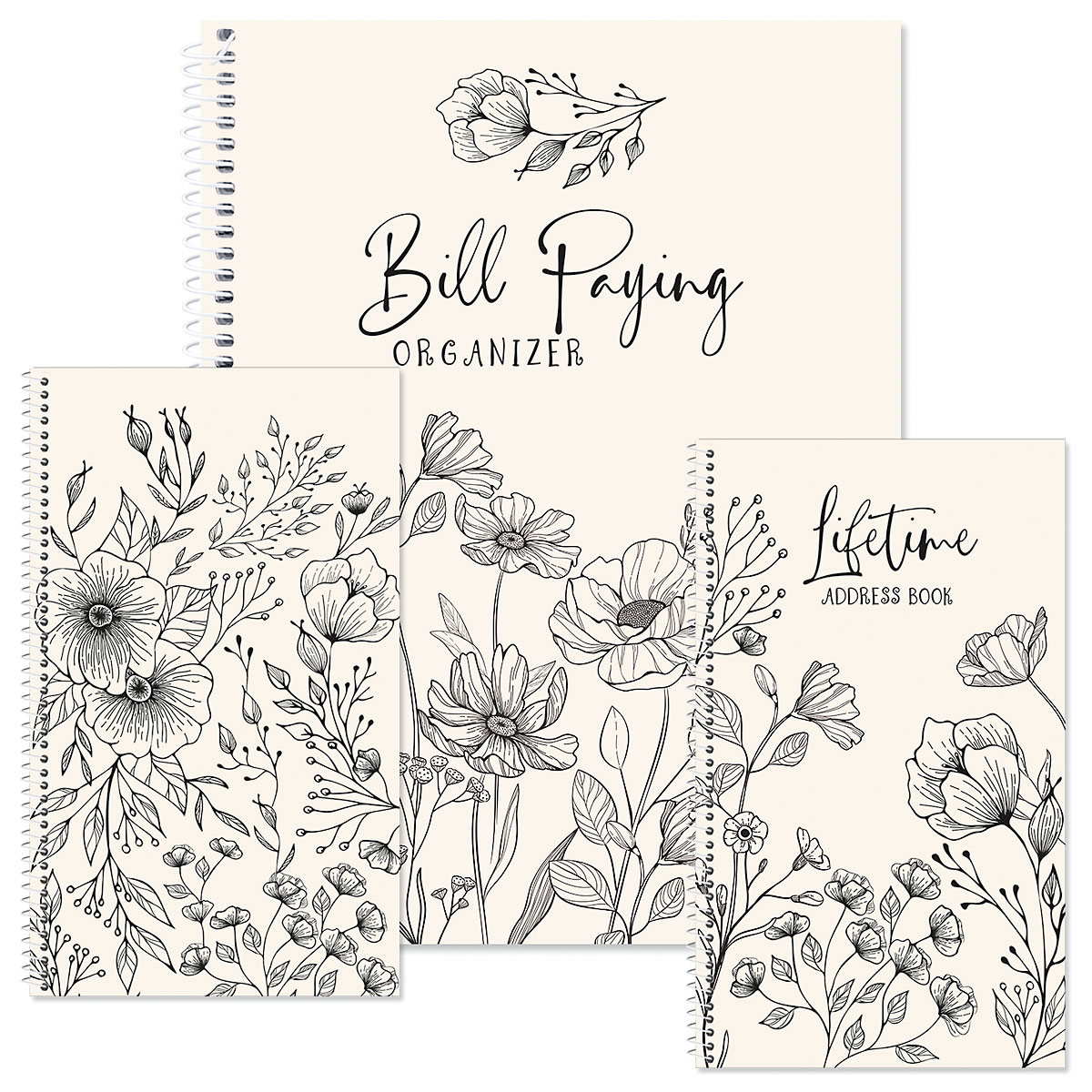 Floral Lines Organizers | Current Catalog