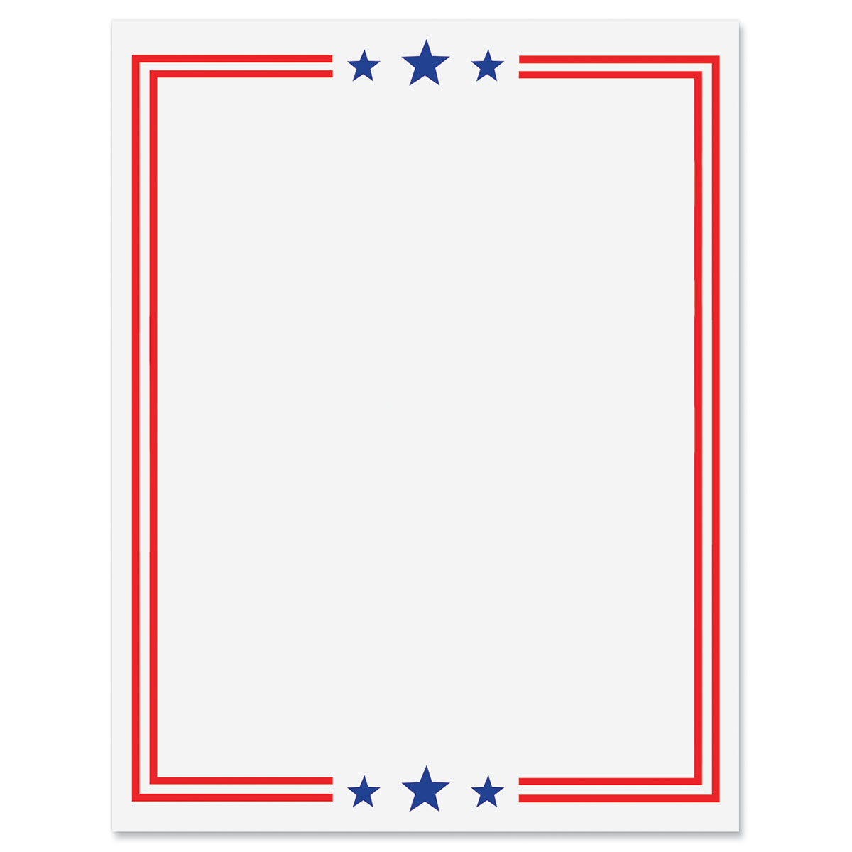 Stars & Stripes Patriotic Letter Papers | Current Catalog